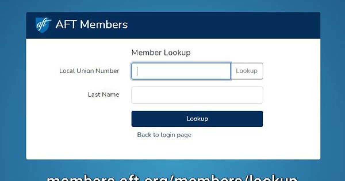 What Is My Member ID? | AFT-Maryland