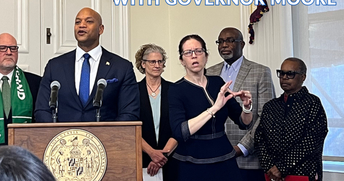 AFT Maryland Unions Sign Contract with Governor Moore | AFT-Maryland