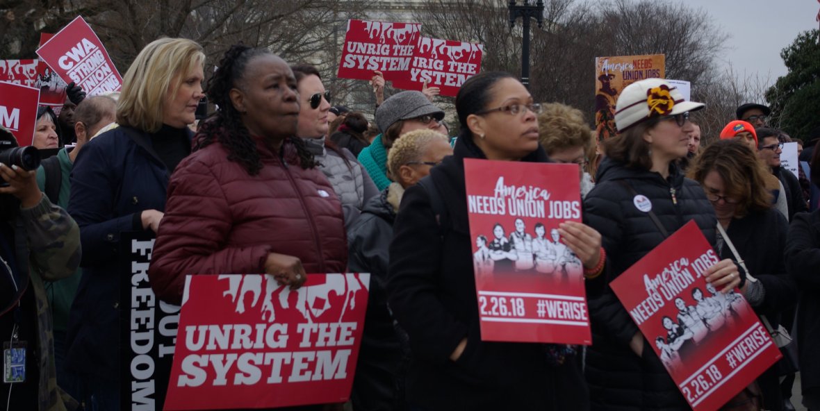 Janus Rally at the Supreme Court | AFT-Maryland