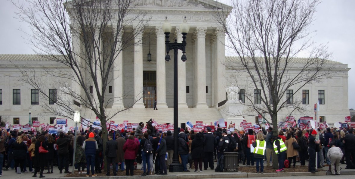 Janus Rally at the Supreme Court | AFT-Maryland