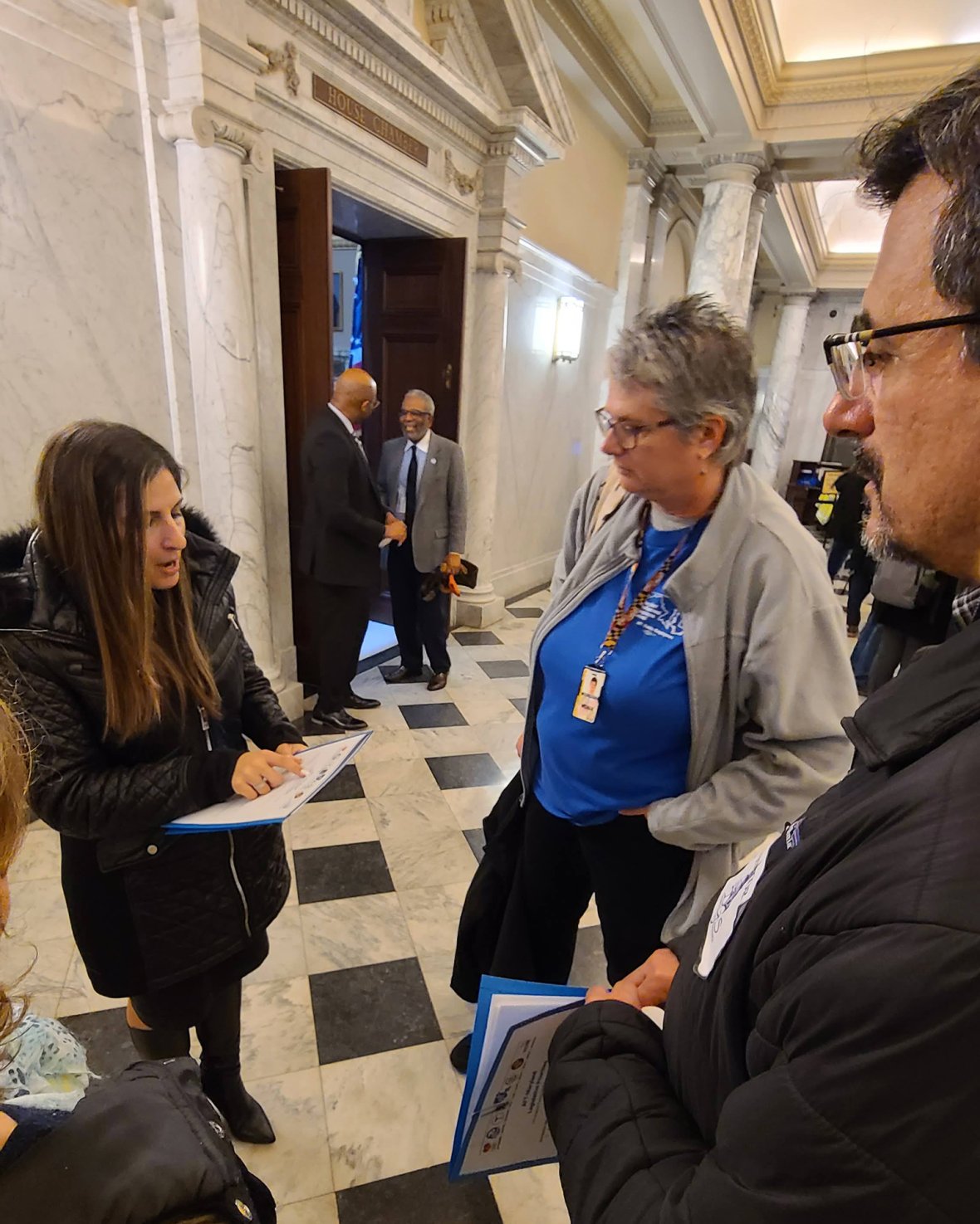 AFT Maryland Members Head to Annapolis for Lobby Night 2024 | AFT-Maryland