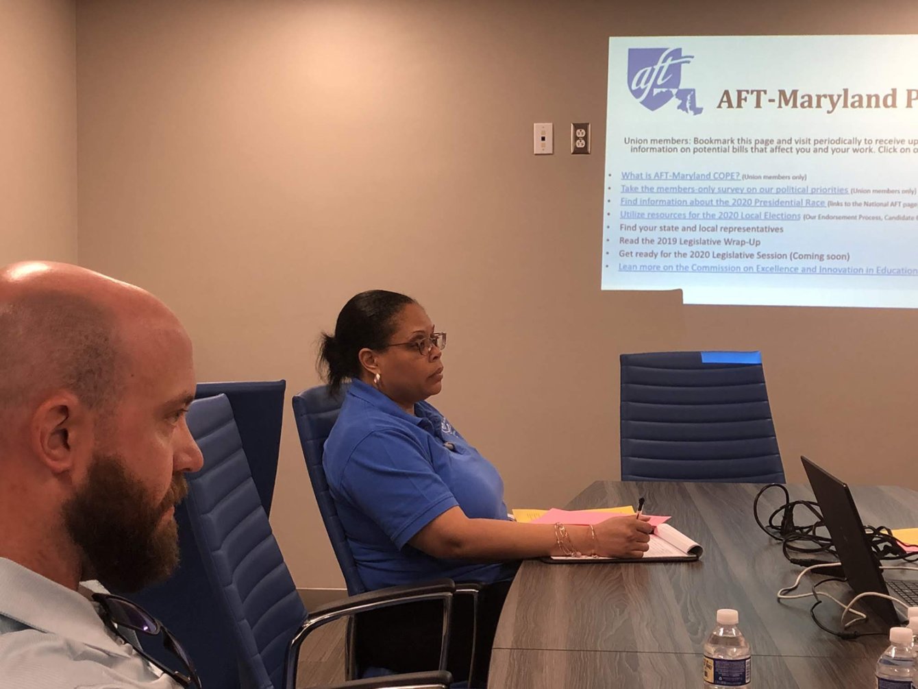 AFT-Maryland COPE Meeting held | AFT-Maryland