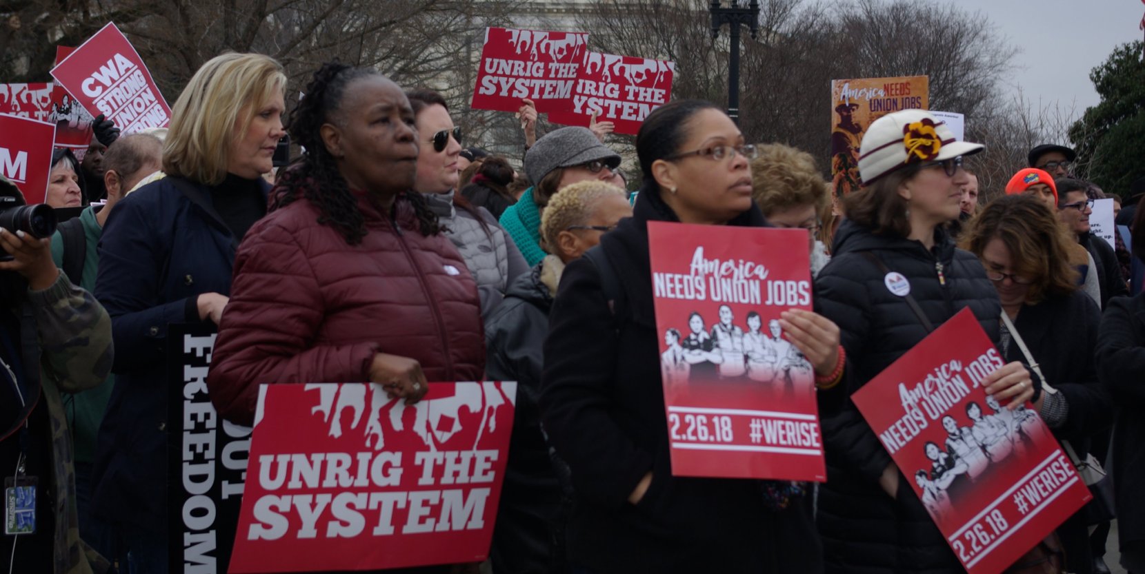 Janus Rally at the Supreme Court | AFT-Maryland