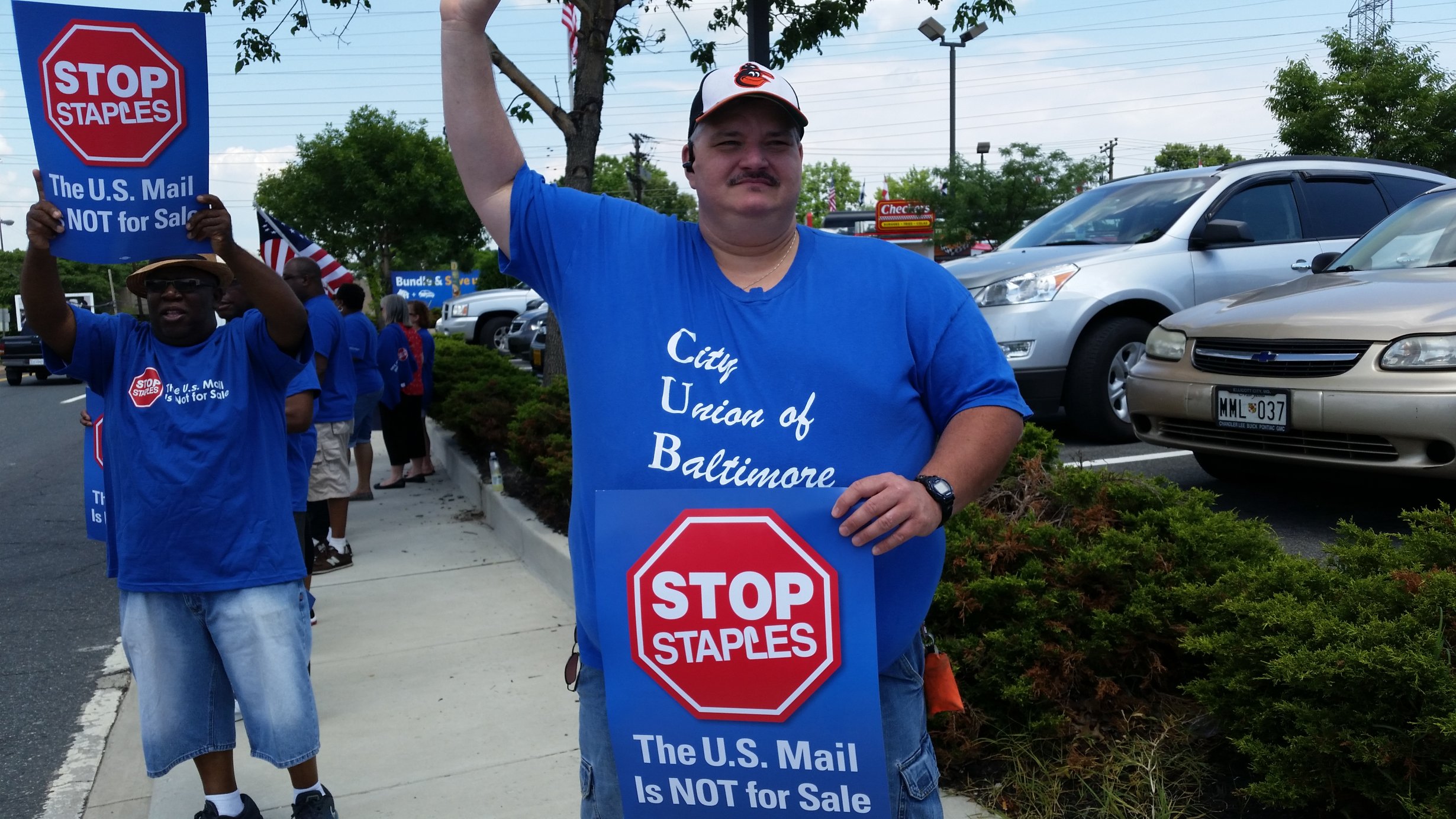 CUB joins Stop Staples Rally | AFT-Maryland