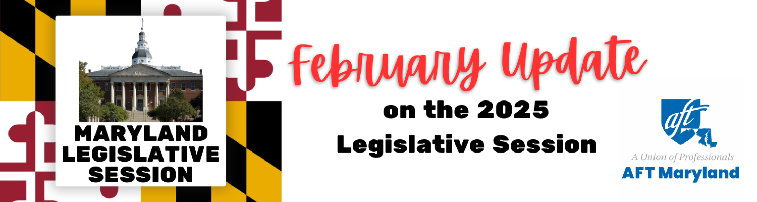 February Update on the 2025 Legislative Session | AFT-Maryland