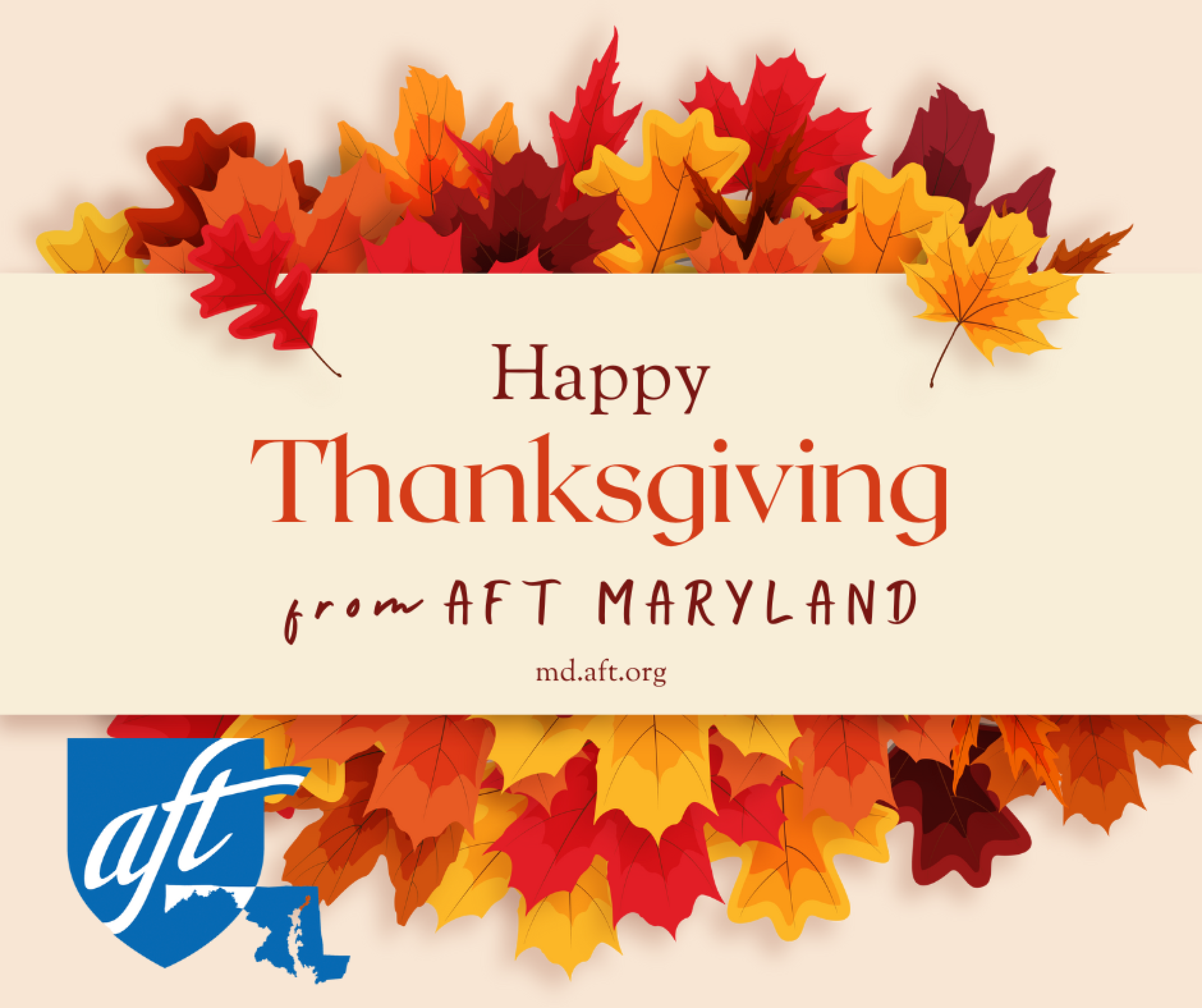 Happy Thanksgiving from AFT Maryland | AFT-Maryland