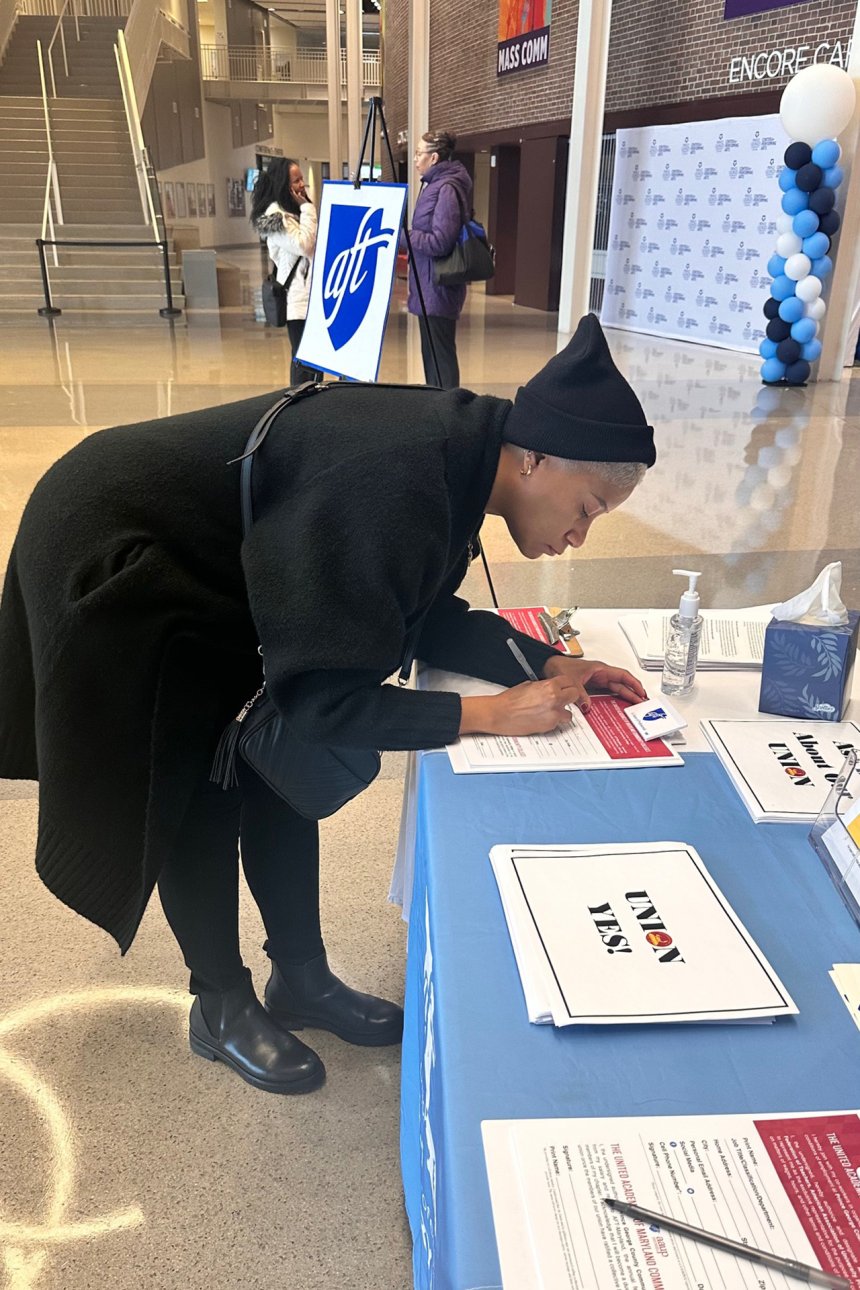 Union Authorization Cards at Prince George’s Community College | AFT ...